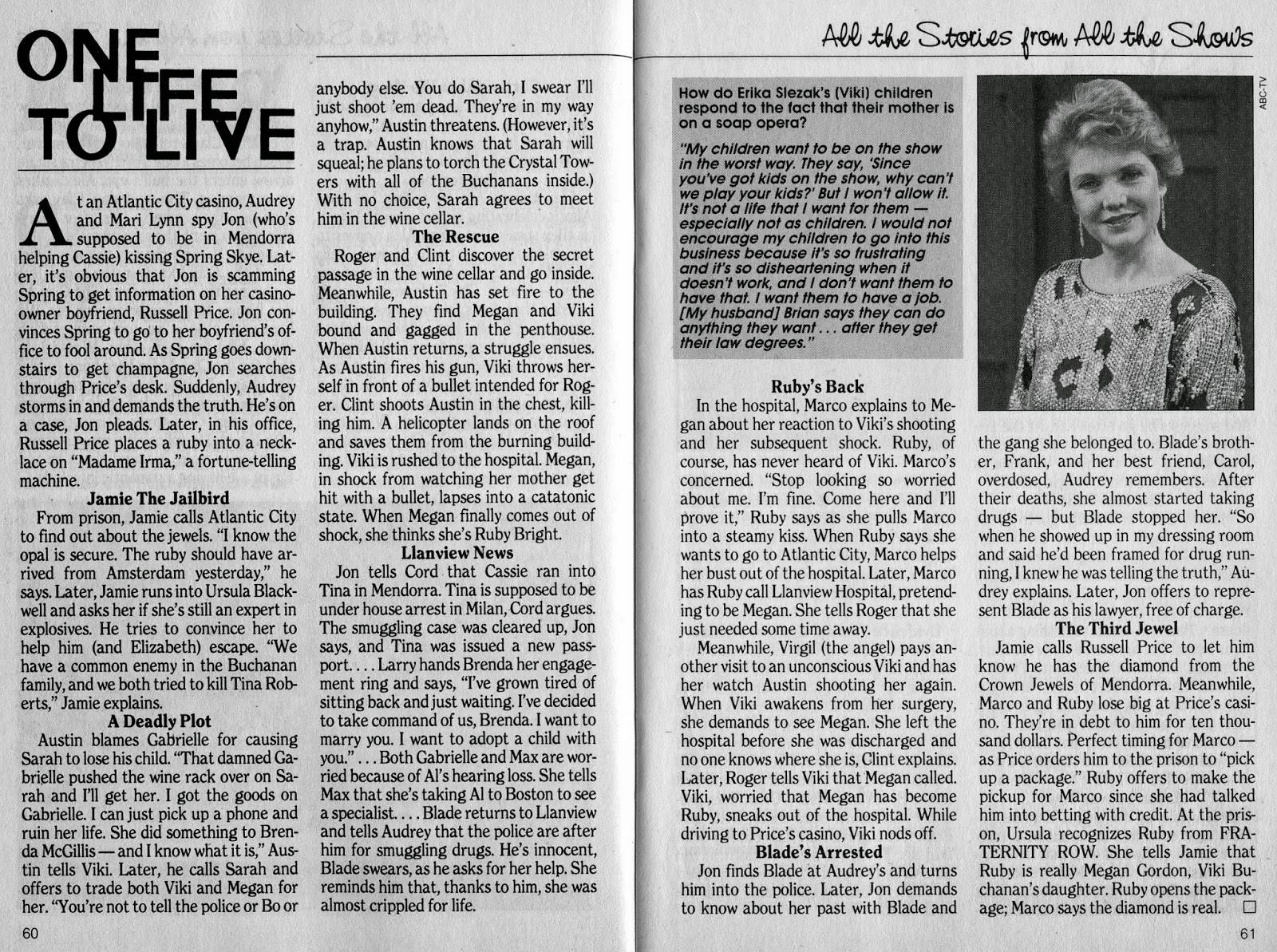 One Life To Live Recap-August 22, 1989 (SOD)