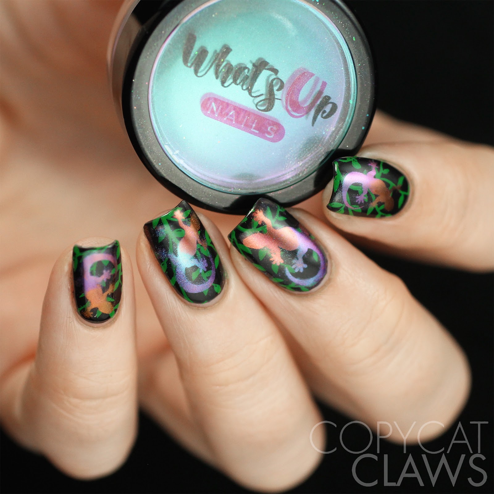 Copycat Claws: The Digit-al Dozen does Rainforest - Lizard Nails