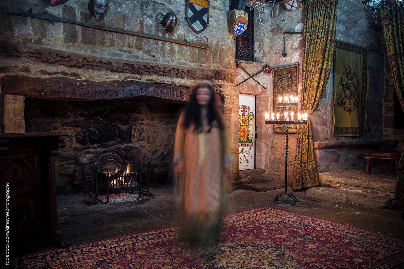 Mostly Ghostly at Comlongon Castle - Painting With Shadows