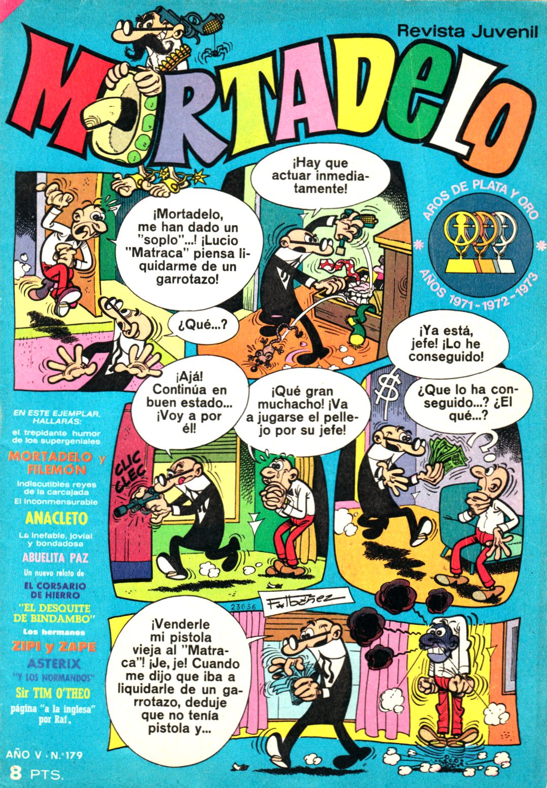 Galicia Comic: Colección OLÉ! 383 - Mortadelo. Más portadas rechifladas