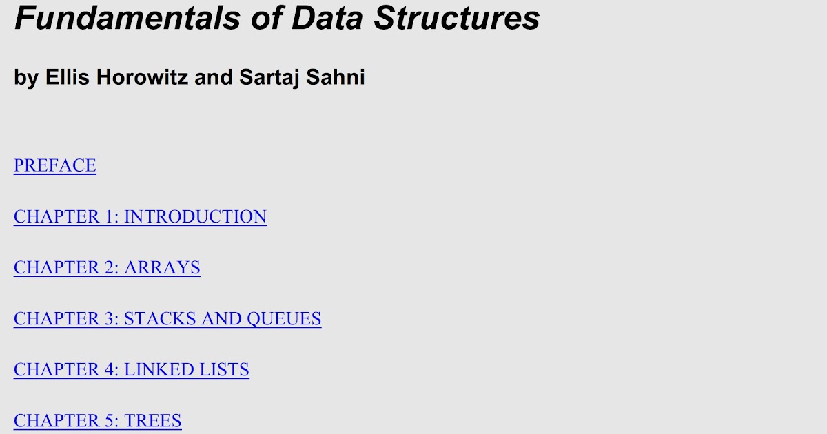 Fundamentals of Data Structures in C++ (2nd Edition)