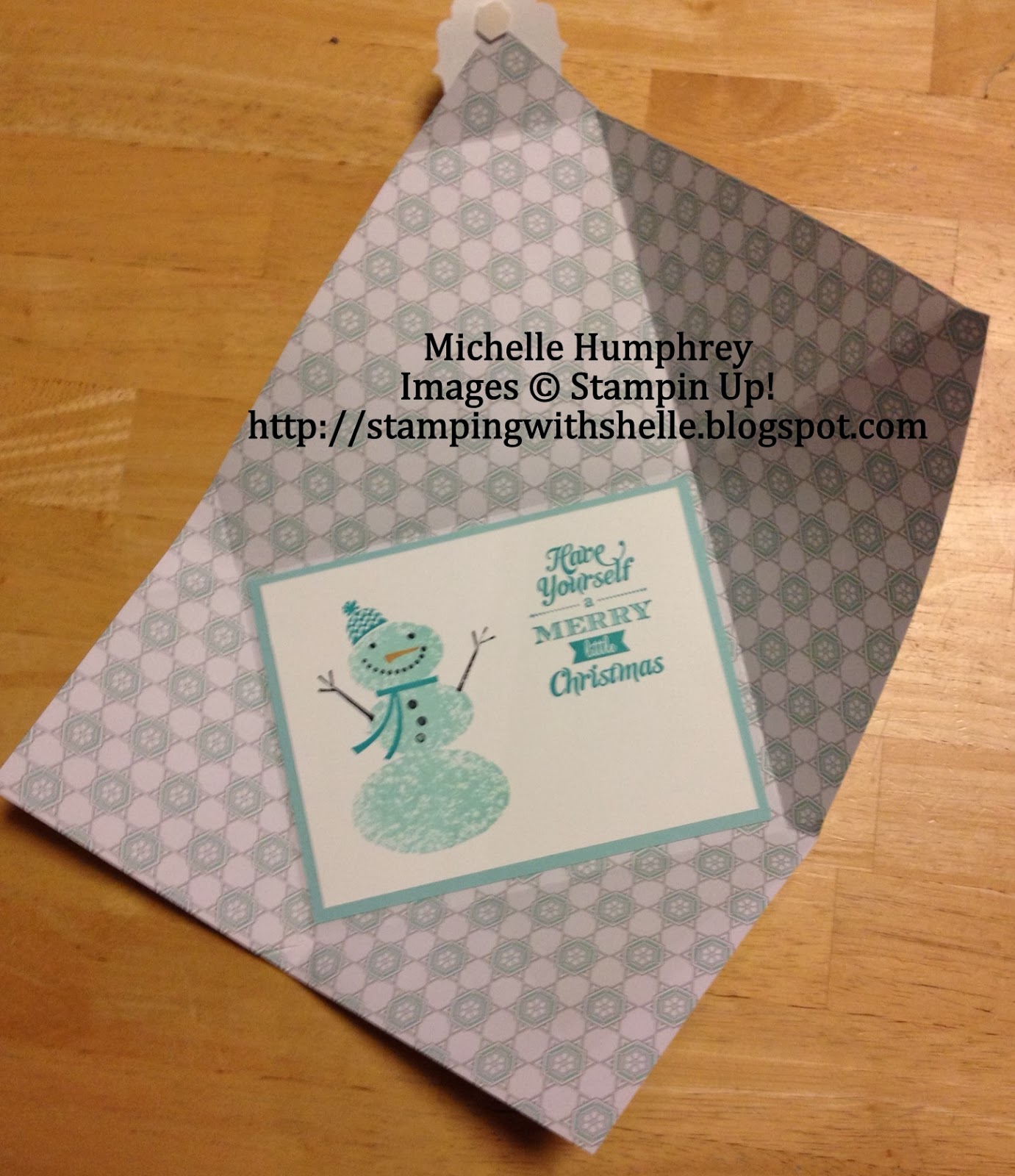 Stamping with Shelle: Magic Envelope Card