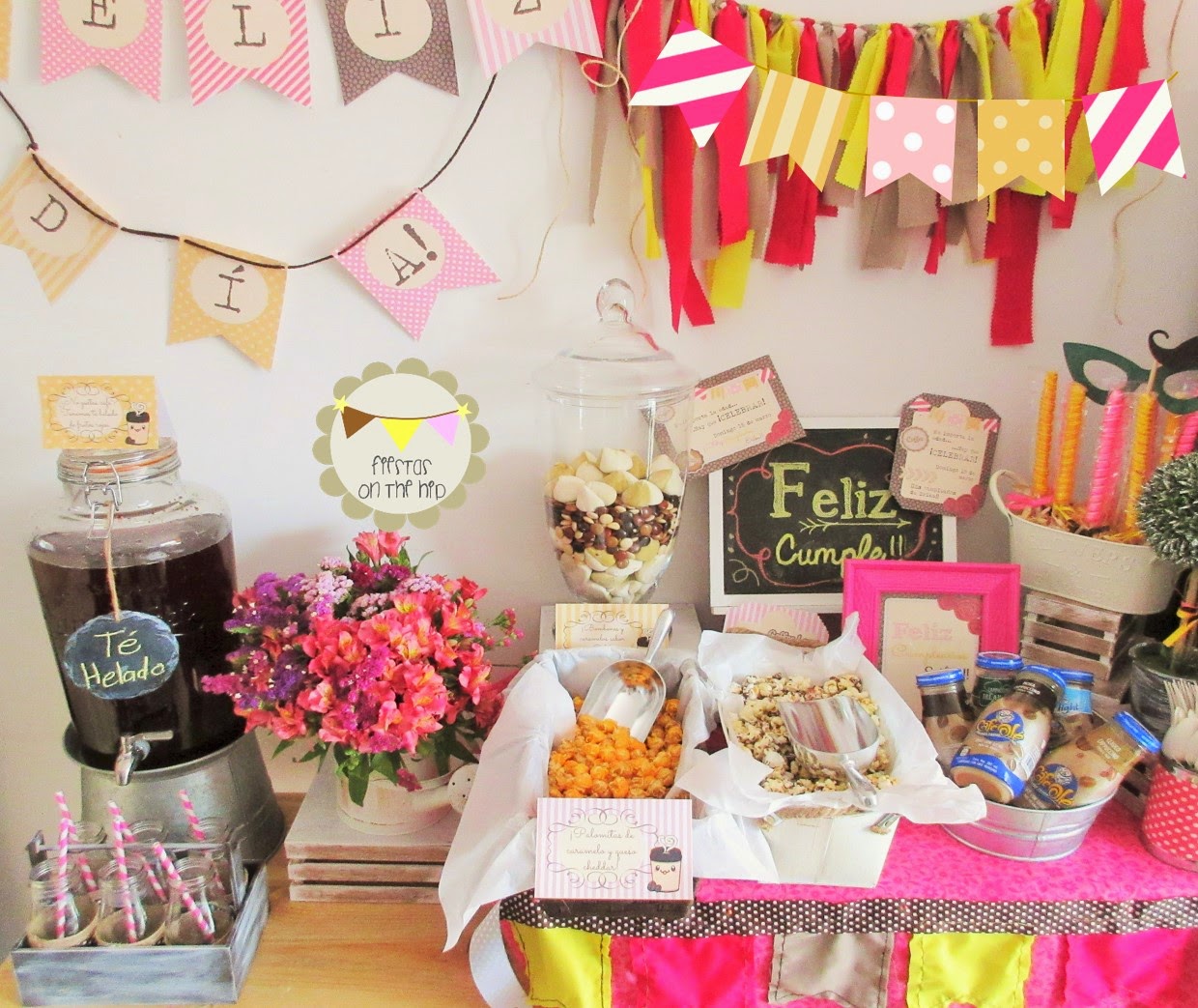 Fiesta de cumpleaños para una "Coffee Lover!"