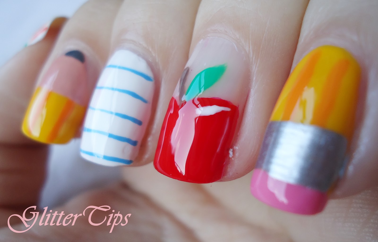 glitter-tips-back-to-school-nails