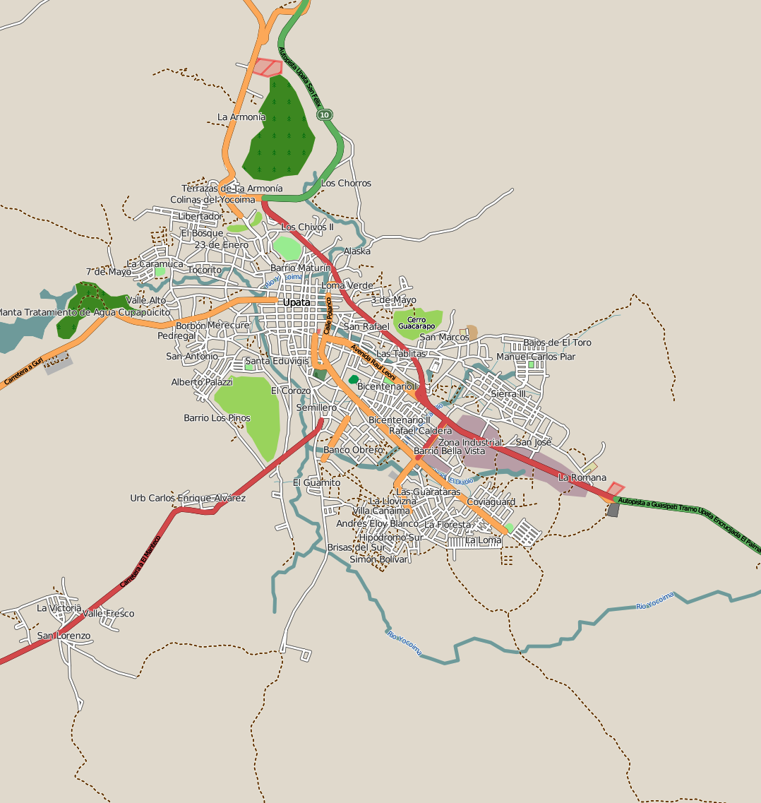 Guayana: Eje Sur Upata Santa Elena de Uairén: Por los caminos y el ...