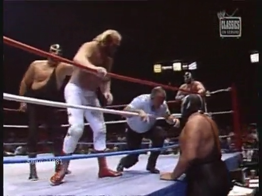 ProWresBlog: WWF - The Machines vs King Kong Bundy and Big John Studd
