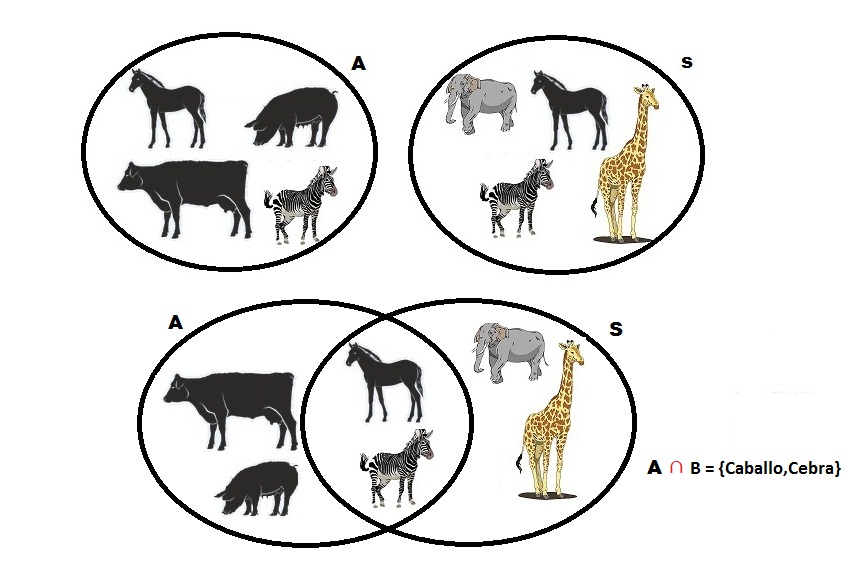 Intersección de conjuntos | MIL TAREAS