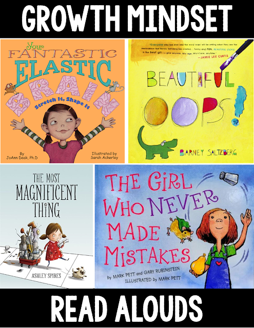 Primary Chalkboard: Growth Mindset