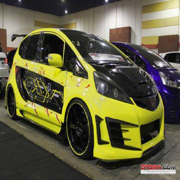Modifikasi mobil honda jazz terbaru idsi rs all new airbrush ceper ...