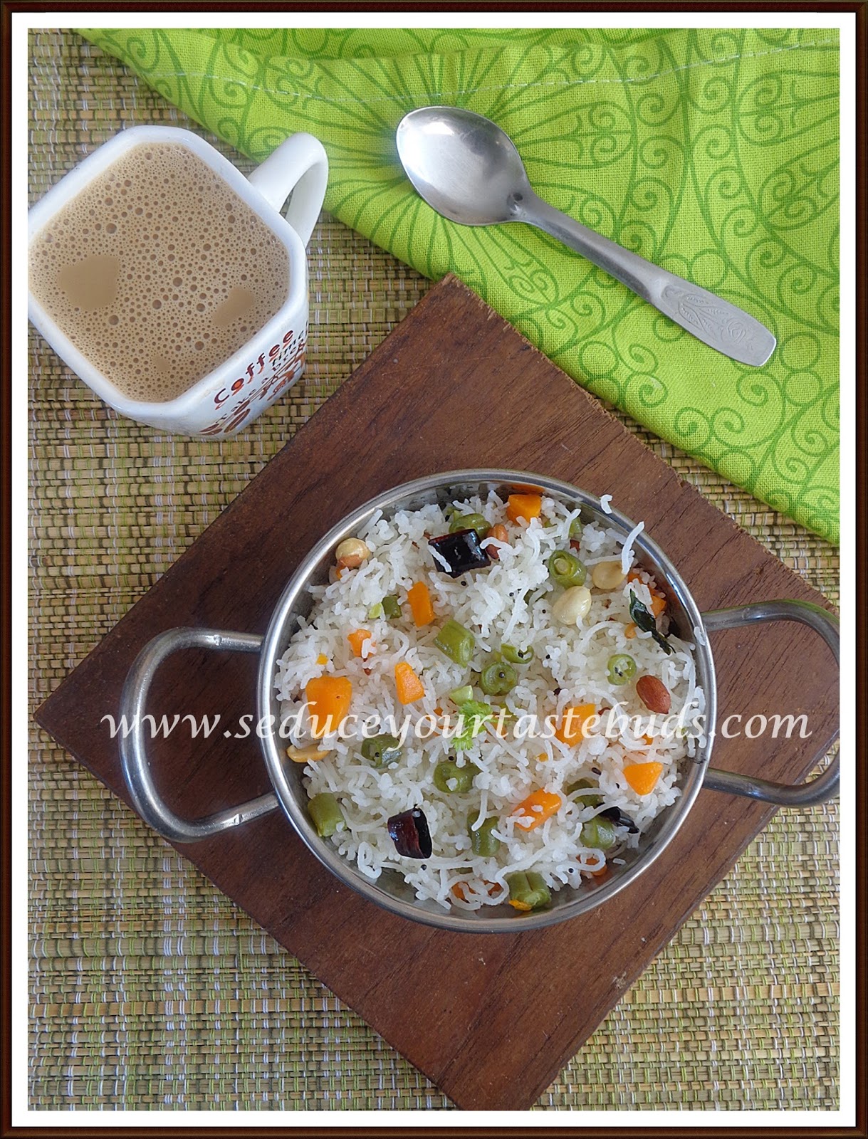 Vegetable Sevai |South Indian Style Rice Noodles with Vegetables ...