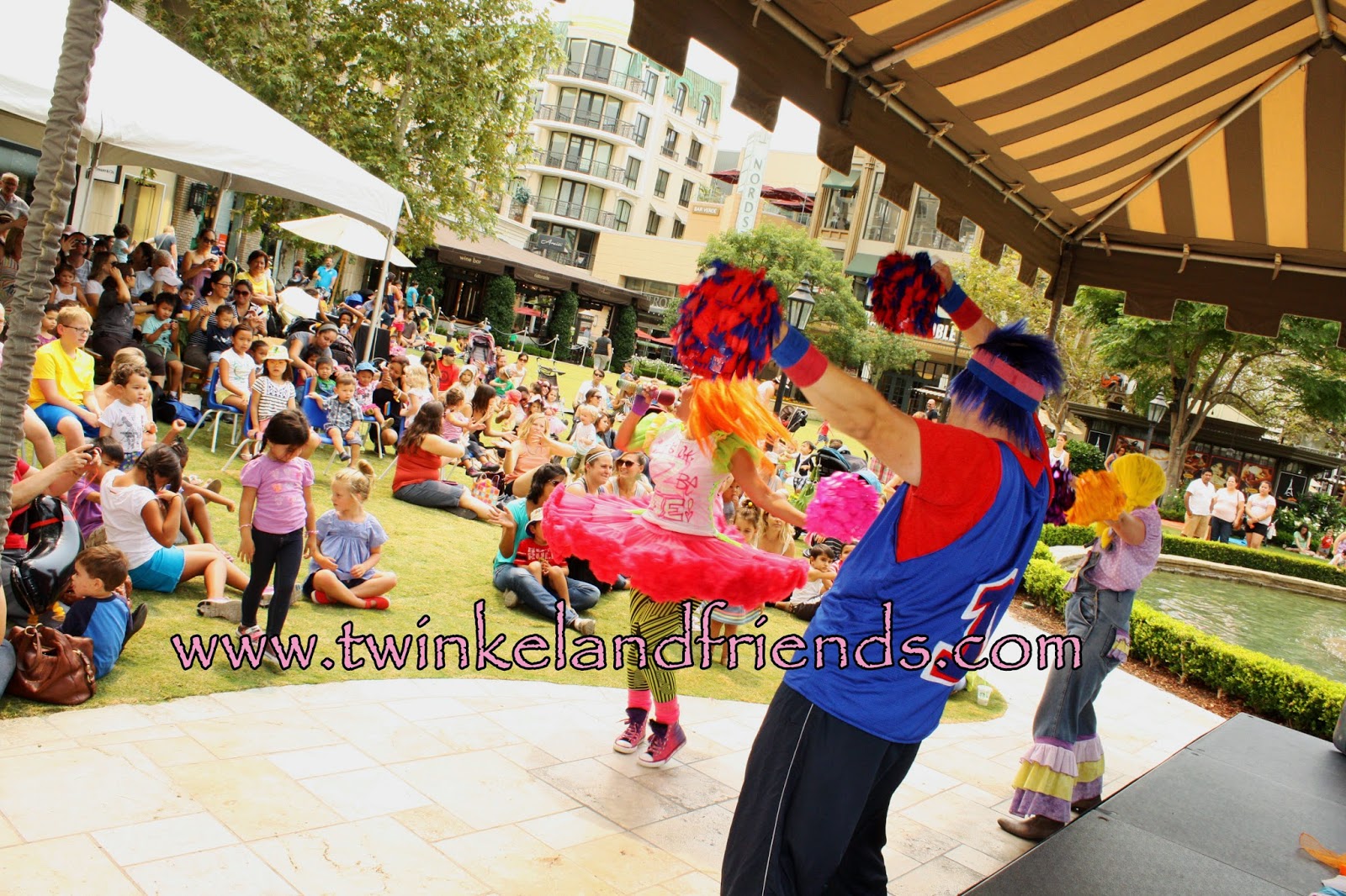 Rockin LIVE band Twinkle Time show at The Americana at Brand.....