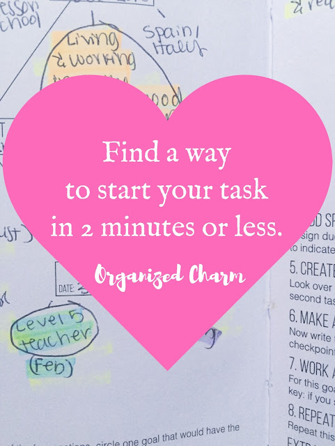 Organized Charm: Study Strategy: Just Get Started