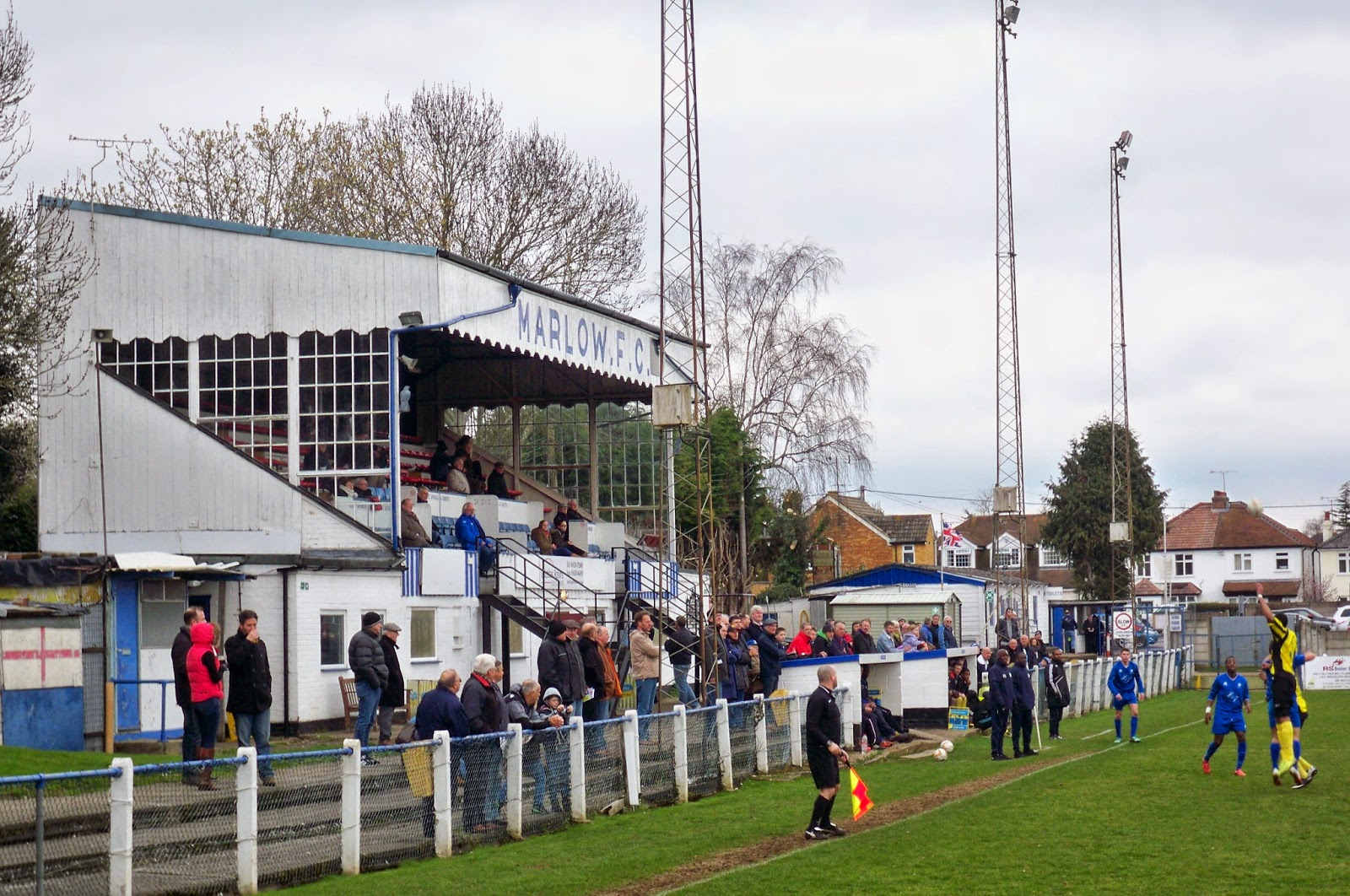 Football Grounds visited by Richard Bysouth: Marlow FC