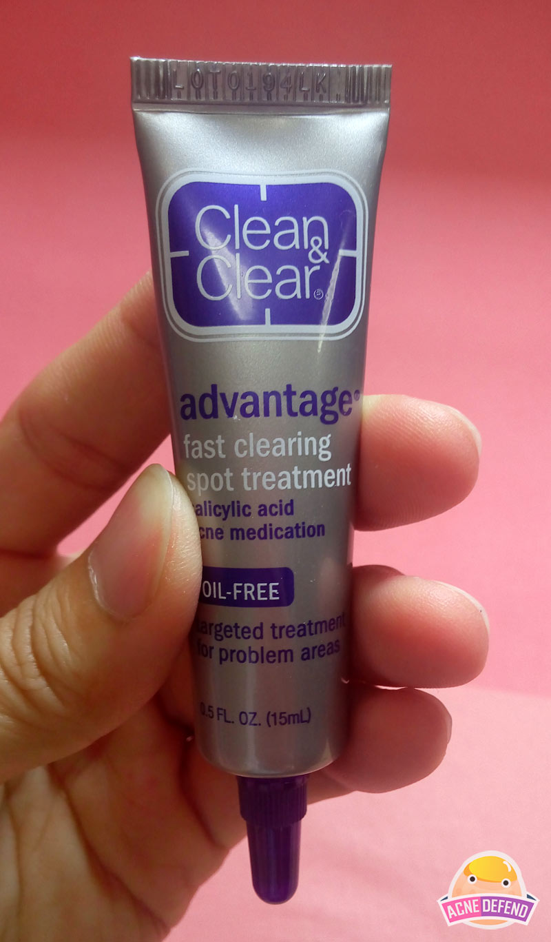รีวิว Clean And Clear Advantage Acne Control โฟมล้างหน้าและครีมแต้มสิว