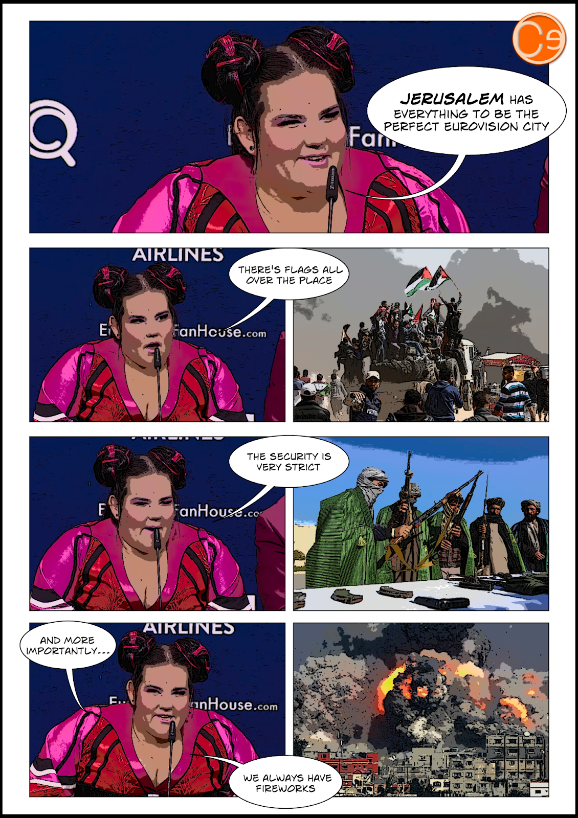 ESC 38N: ESComics 2: Eurovision Comic Strip