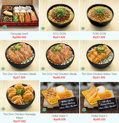 Daftar Harga Menu Hokben 2019 dan Cara Delivery Order