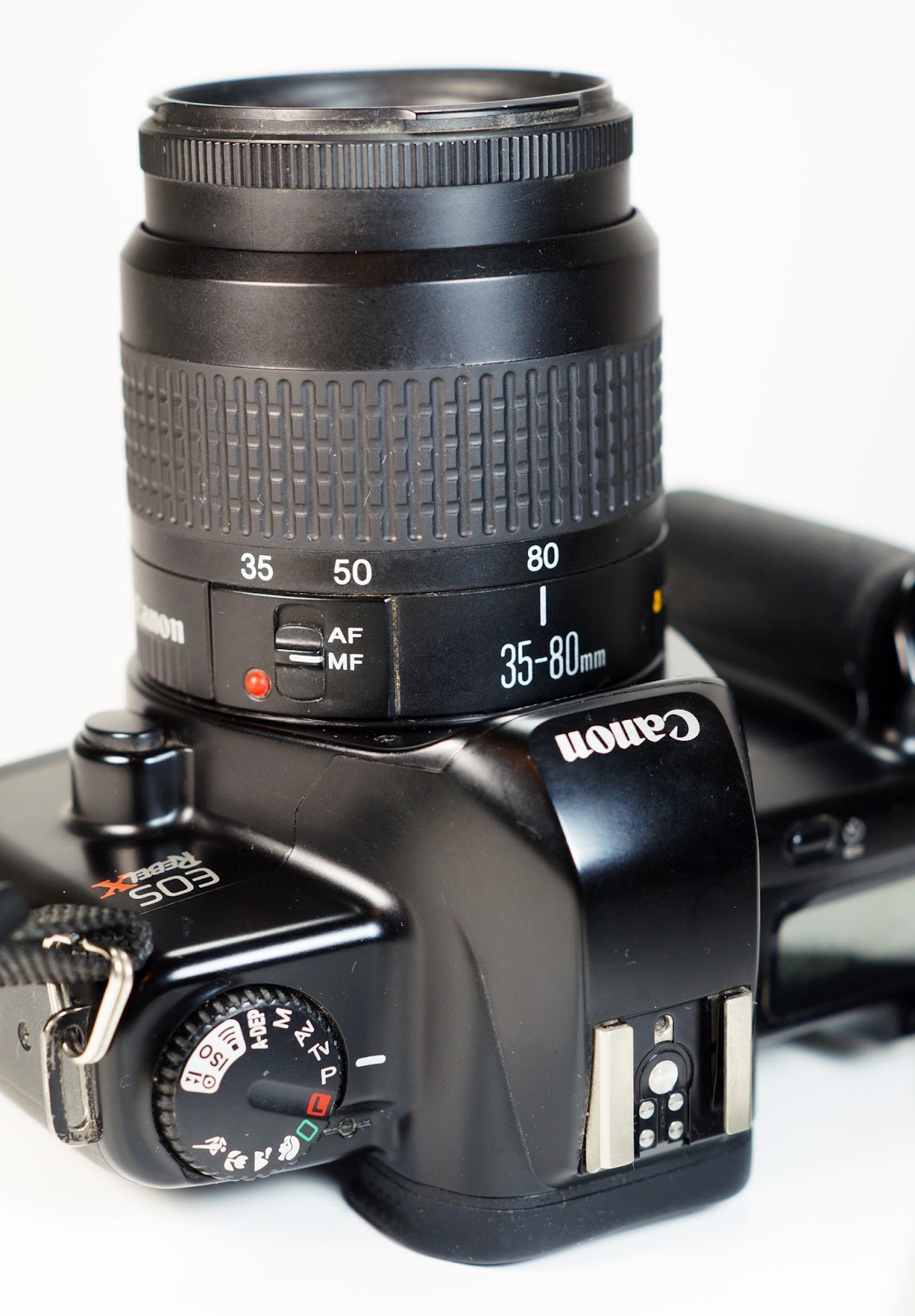 Canon EOS Rebel X SLR Film Camera 35mm with 35-80mm Zoom Lens EF 1:4-5. ...