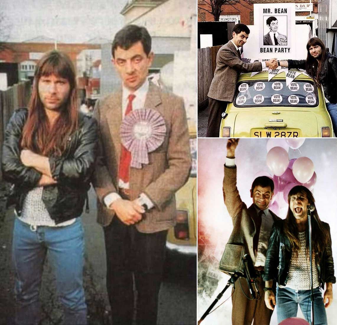 Slavenka & Obi: Bruce Dickinson and Rowan Atkinson