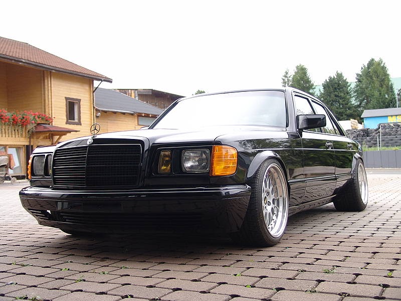 Mercedes-Benz W126 Tuning BLACK | BENZTUNING