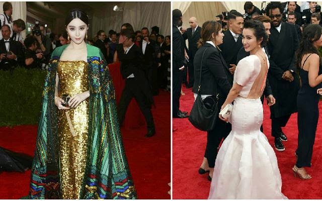 divaparrots weekly: CHINA: CHINESE CELEBRITIES ATTEND MET GALA 2015