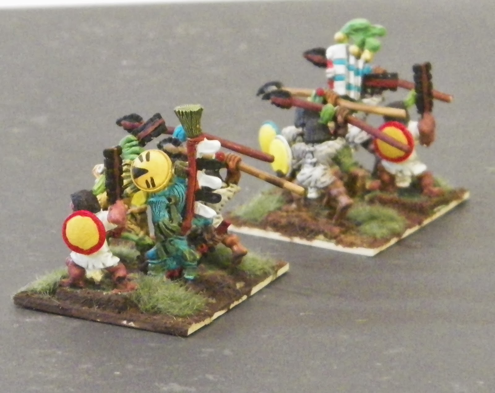 OvertheMountain Miniatures: IV/DBA 15mm Aztec army