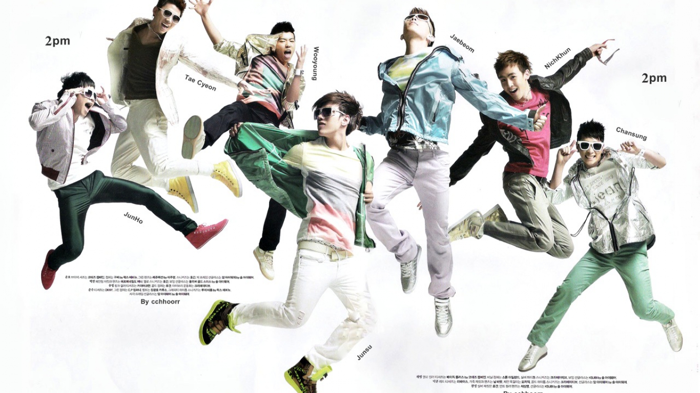 2PM Jump Style Wallpaper | Take Wallpaper