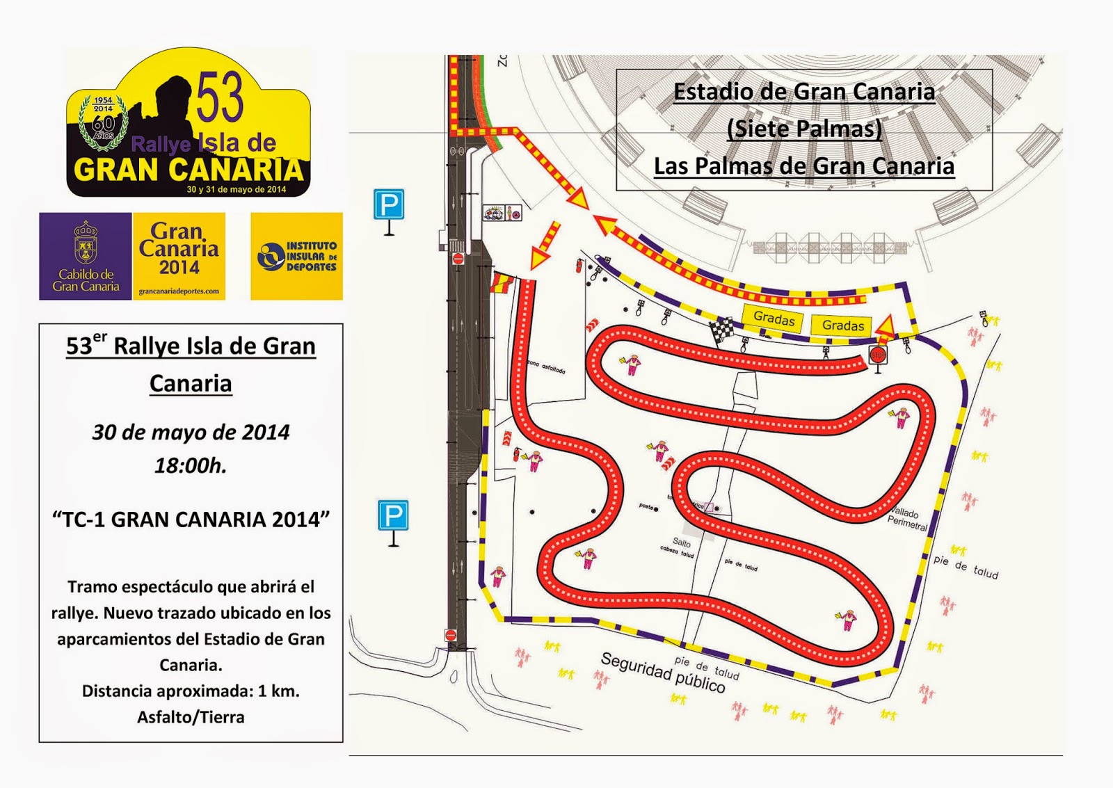 AMJPRESS: NUEVO TRAZADO PARA EL TRAMO ESPECTÁCULO DEL GRAN CANARIA