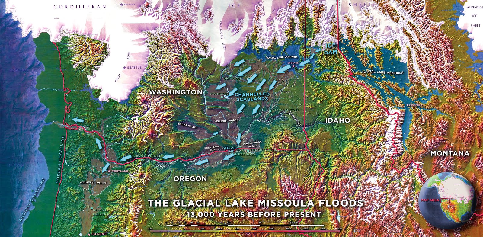 Off to See the Country: Glacial Lake Missoula, Montana