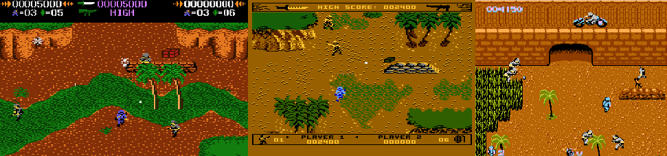 FRGCB - Finnish Retro Game Comparison Blog: Commando (Capcom, 1985)