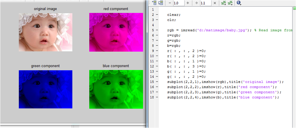 Write a MATLAB program for to extract Red, Green, and Blue Component ... Write a MATLAB program for to extract Red, Green, and Blue Component ...