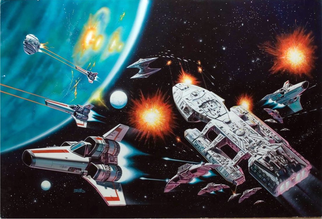 The Geeky Nerfherder: Happy Birthday Battlestar Galactica!