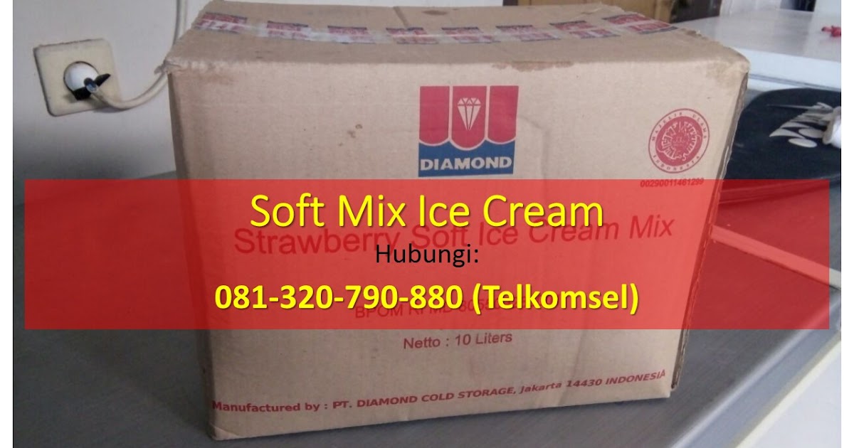 Jual Soft Mix Ice Cream Diamond Bandung, Harga Soft Mix Ice Cream ...