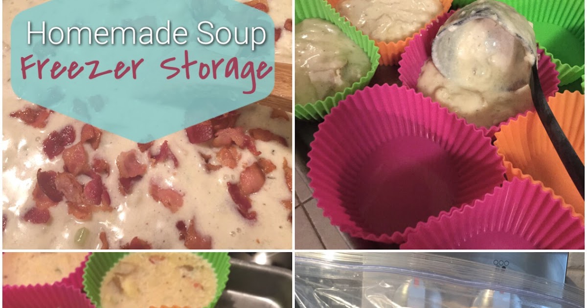 A Ginger Mess: Grab and Go Homemade Soup Storage