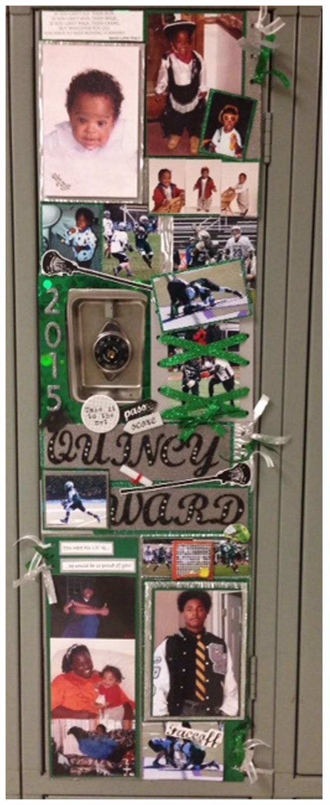 ~ LOCKER LAUREATE ~ The Locker Decorating Expert!: Senior Night for ...