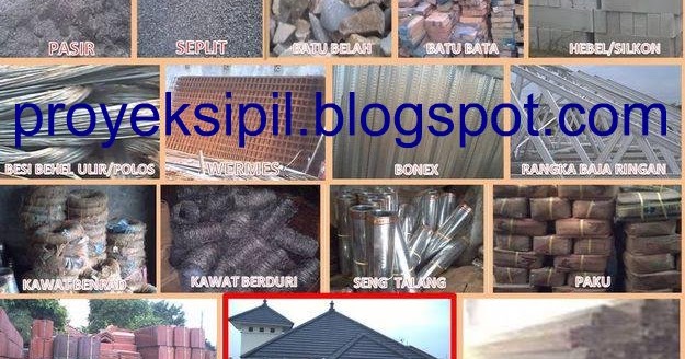 Jenis Material Bahan Bangunan dan Tips Memilihnya | Proyek Sipil