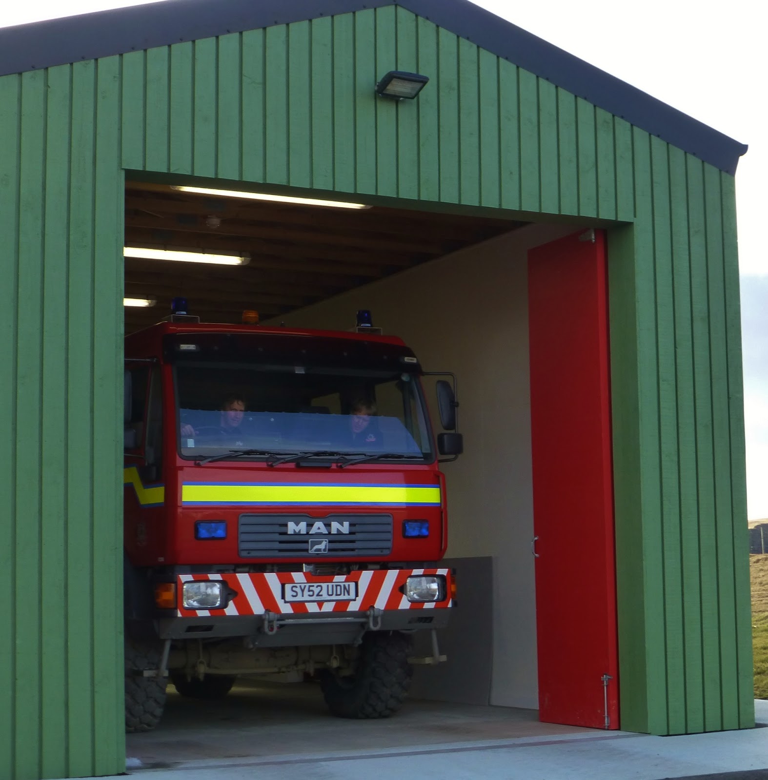 Fair Isle: The Opening of Fair Isle's New Fire Station.