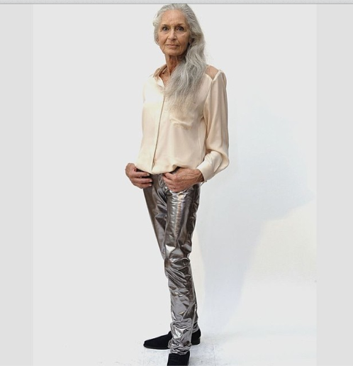 SEE The World's Oldest Super Model At 83 - Information Nigeria