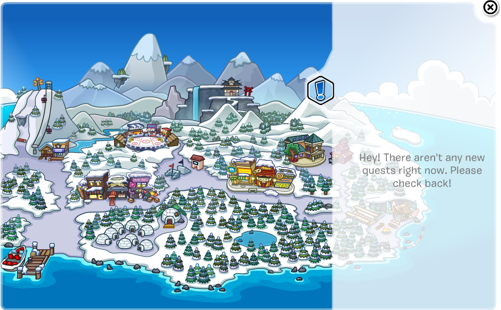Ocean at CP: Sneak Peek: Club Penguin Quests