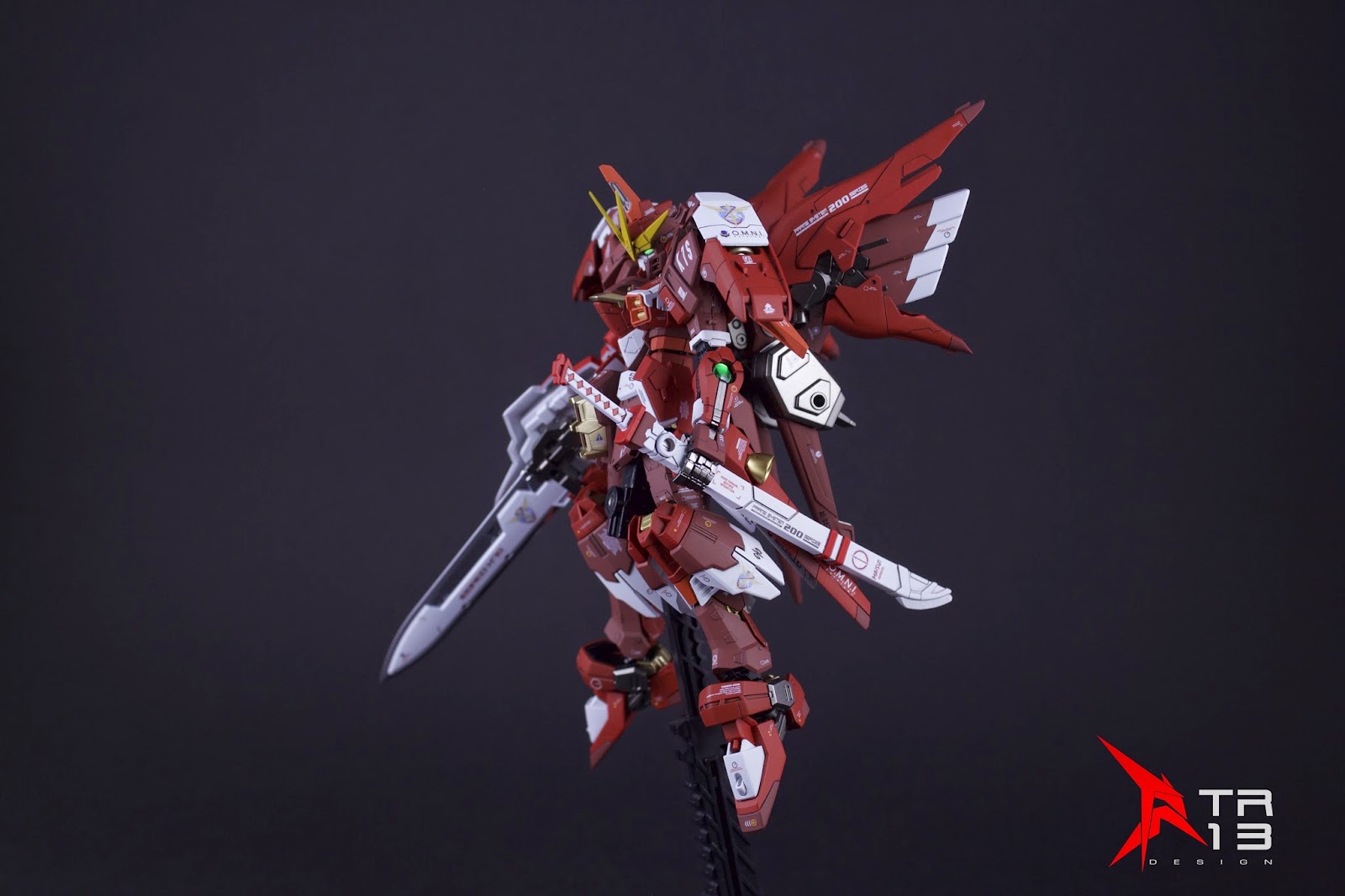Custom Build: RG 1/144 Justice Gundam "Build Infinite Astray Gundam ...