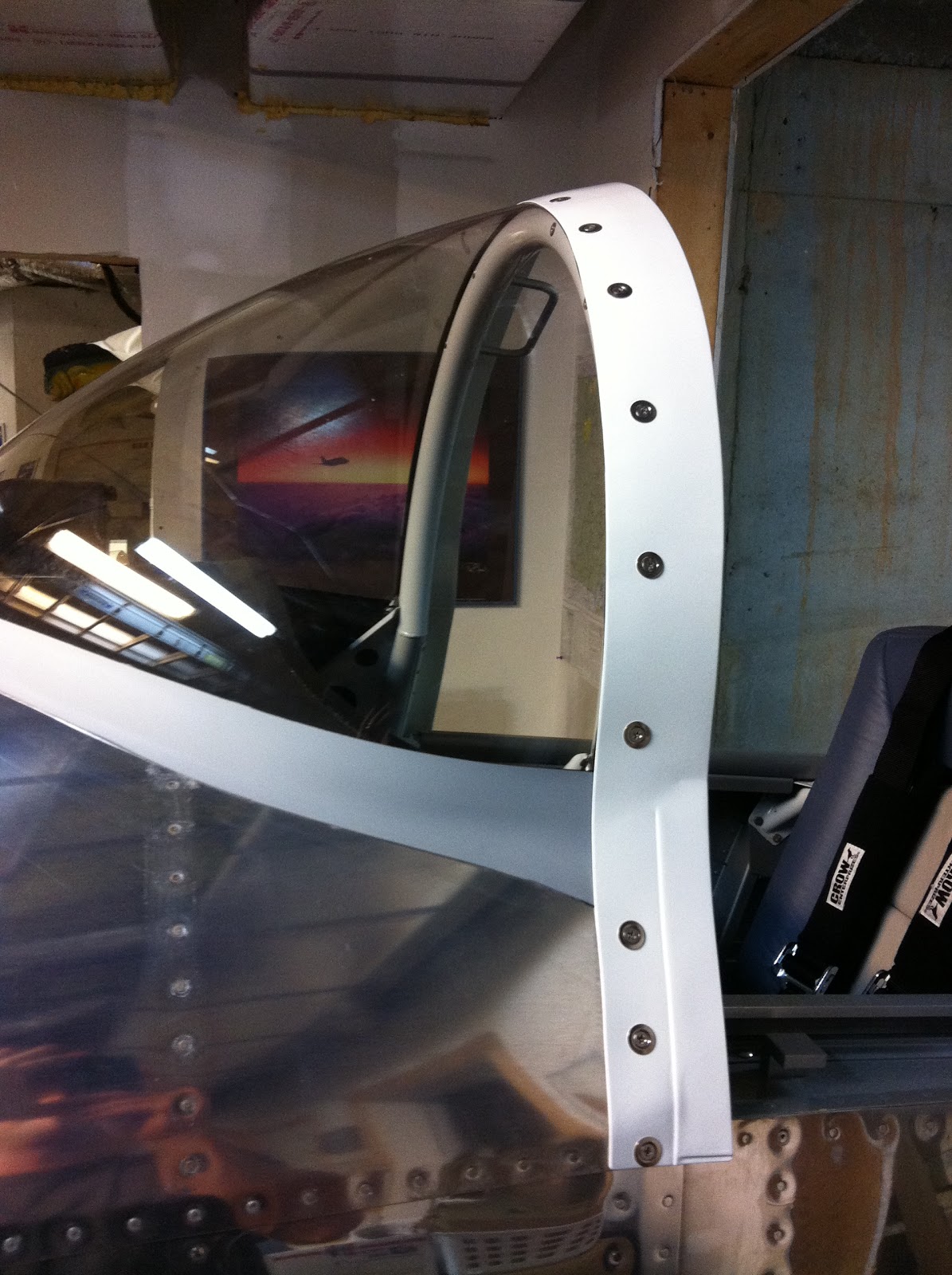 Welcome to JT's RV8 Aircraft Factory!: Metal Windscreen Fairing