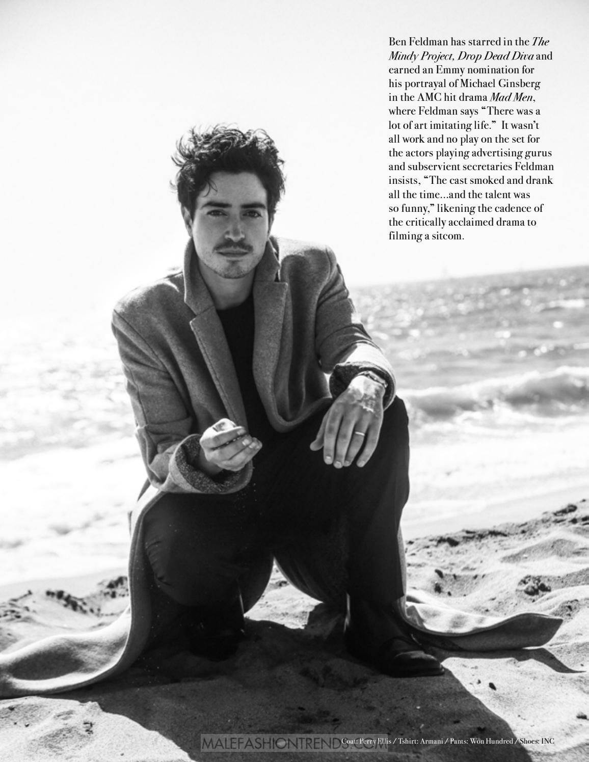 Ben Feldman por Collin Stark para Man of Metropolis