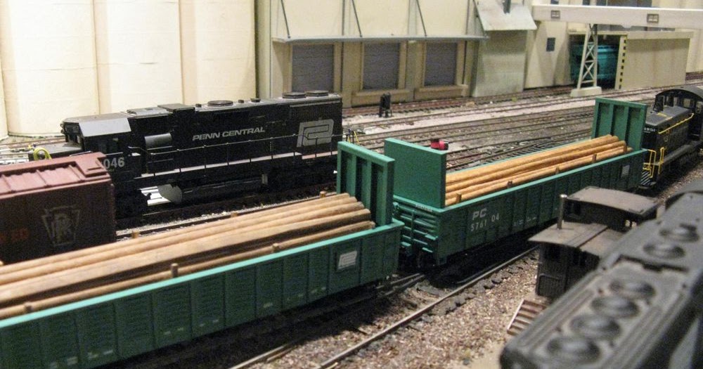 New York Central Train Layout: New Penn Central Gondolas Join The Fleet