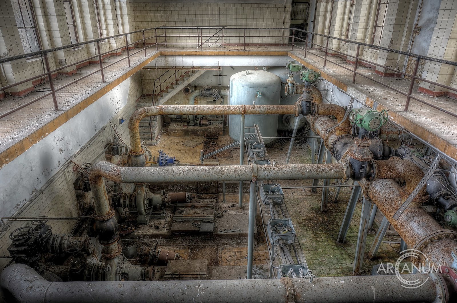 arcanum. urban exploration.: Water & Power - Abandoned Water Works