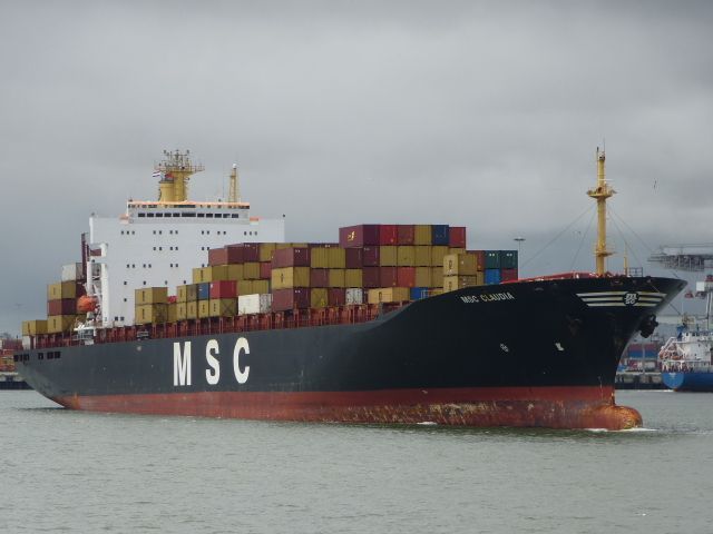 Scheepvaarthoek: MSC Claudia