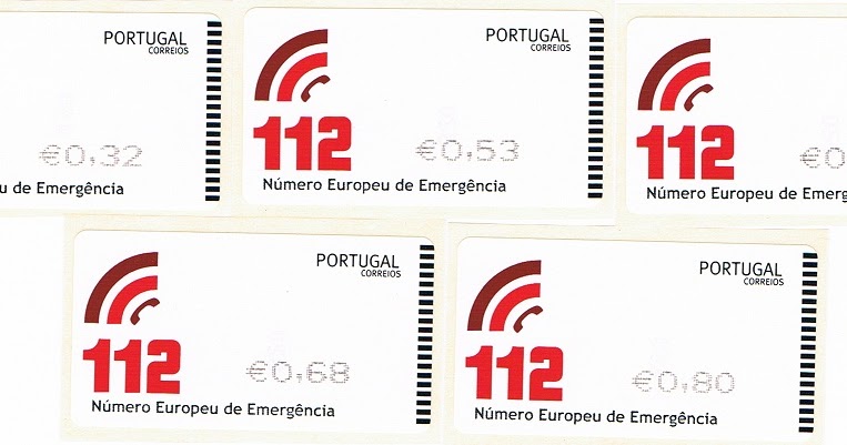 FILATELIATM´S: Afinsa 57A - 112 - Número Europeu de Emergência