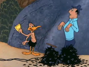 Cartoon-Vergleich: STUPOR DUCK