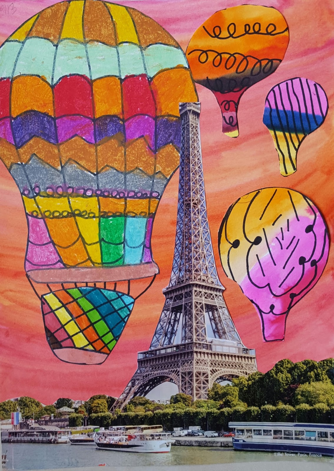 MaryMaking: Surreal Hot Air Balloon Collages II