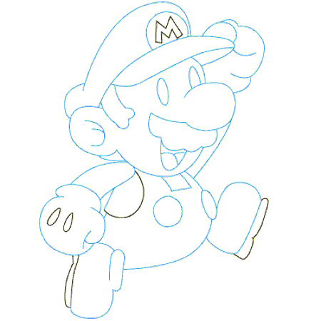 How to draw Paper Mario | How to draw Mario