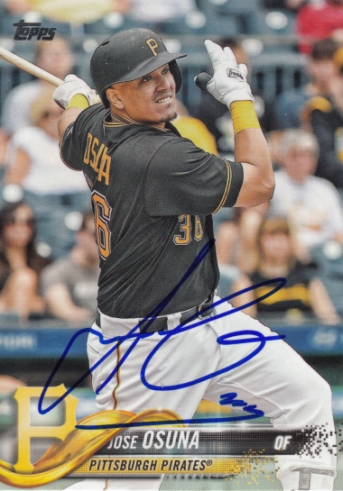 Daily Autograph: Jose Osuna