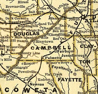 Every Now and Then: Campbell County Maps